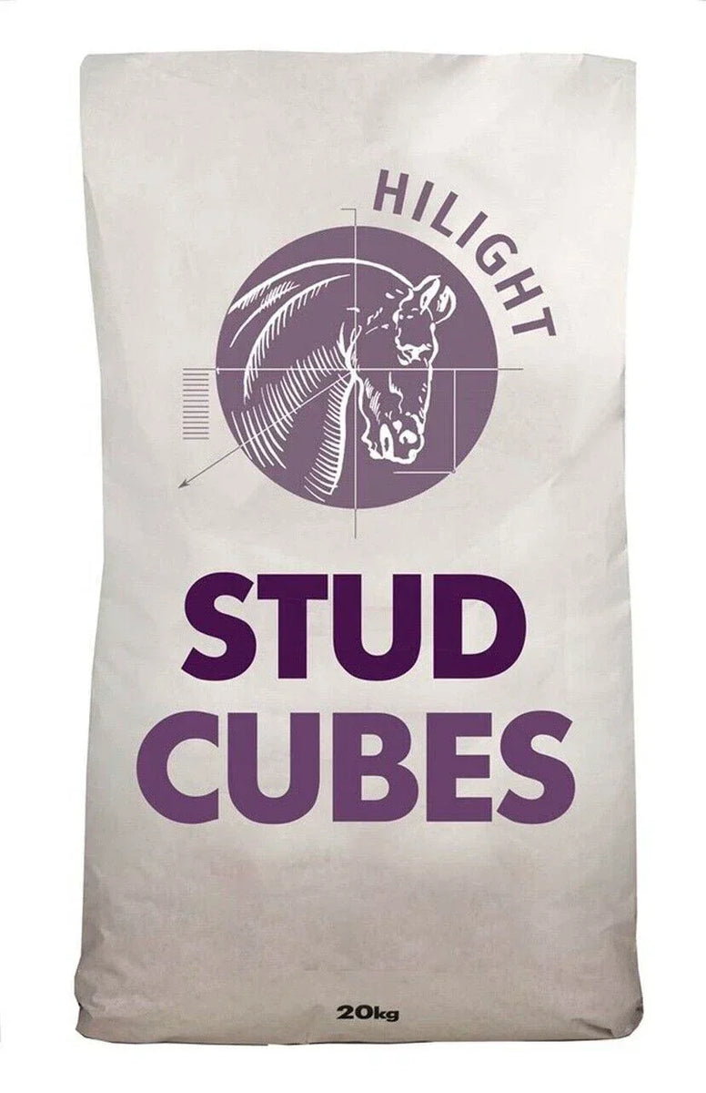 Hilight Stud Cubes 20kg – Premium Horse Feed – Animall